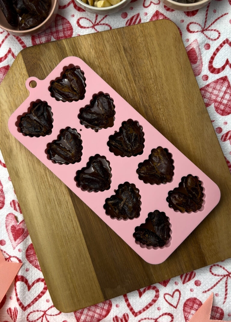 Easy Vegan Snickers Hearts - that chickpea